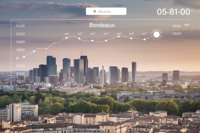32°C attendus, vent de nord-est à 35 km/h, averses à 40%, ce détail ...